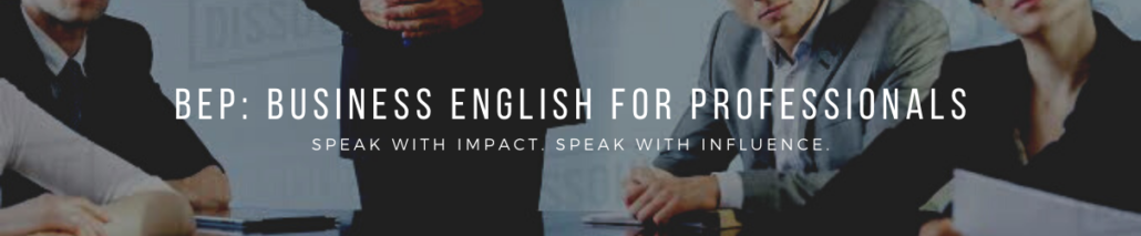 Business English for Professionals • American Institute for English ...