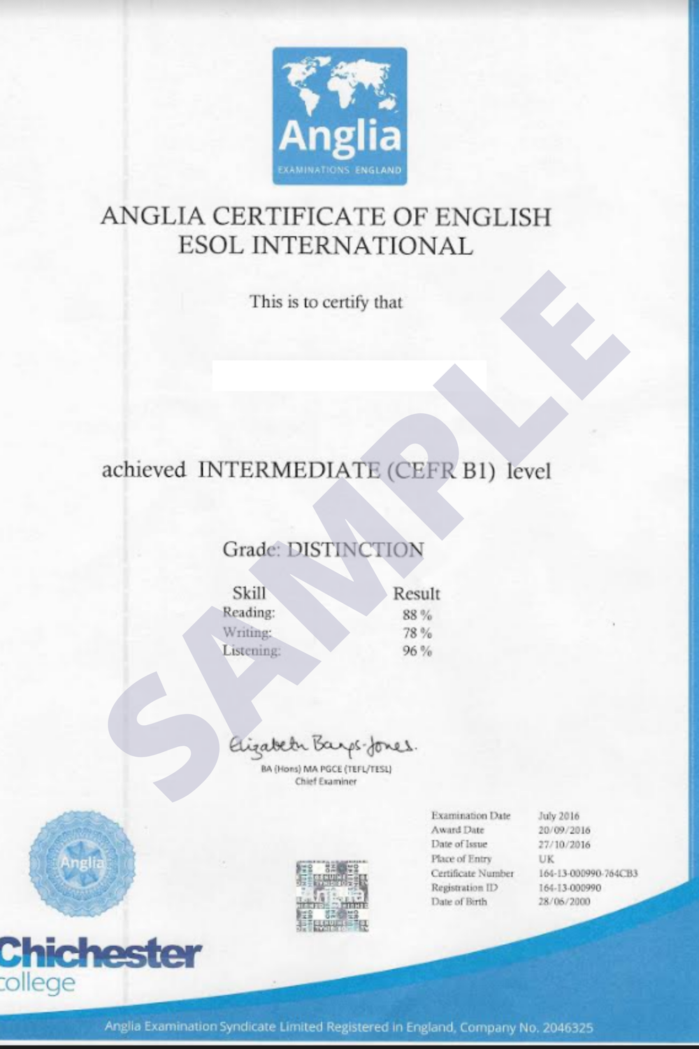 ANGLIA PROGRAMS • American Institute for English Proficiency